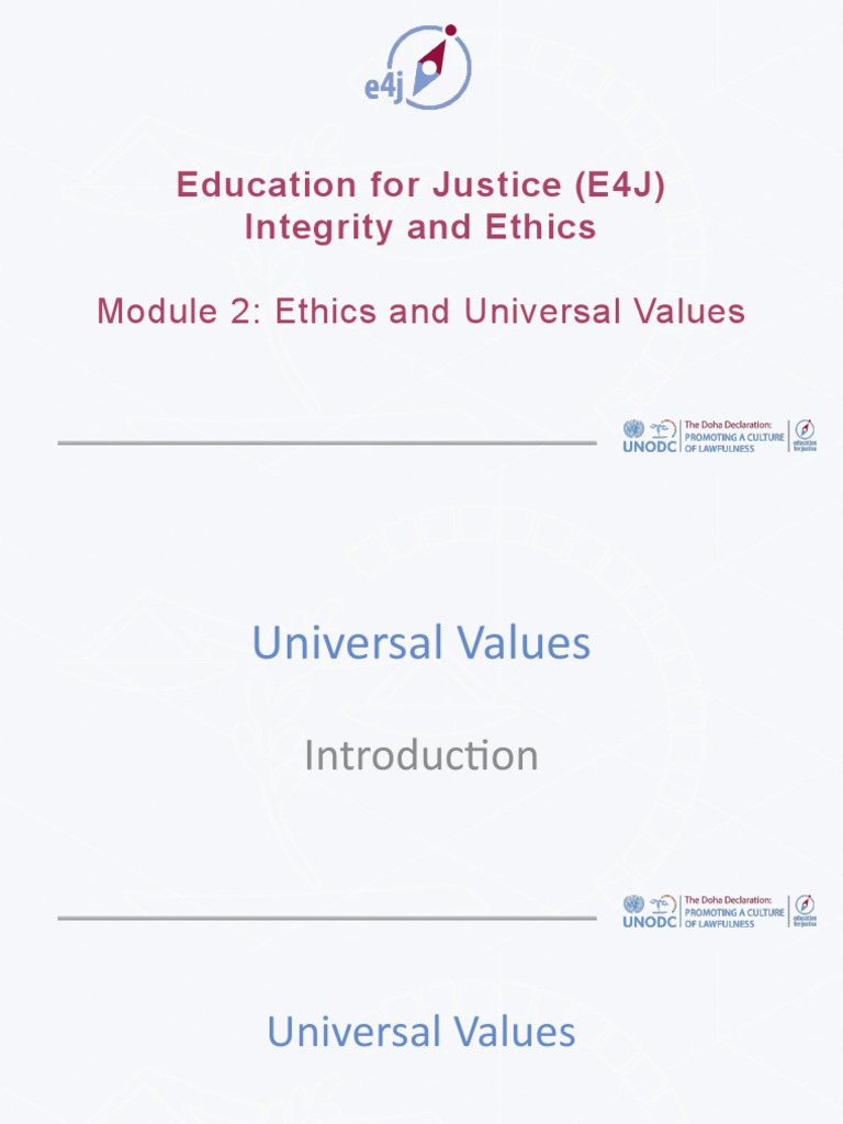 Exploring Universal Values: What is a Universal Value and How Do Values ...