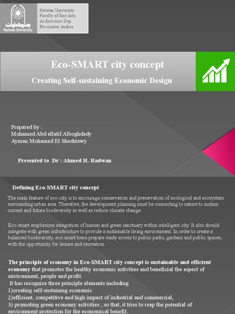 Eco-SMART City Concept: Creating Self-Sustaining Economic Design | PDF ...