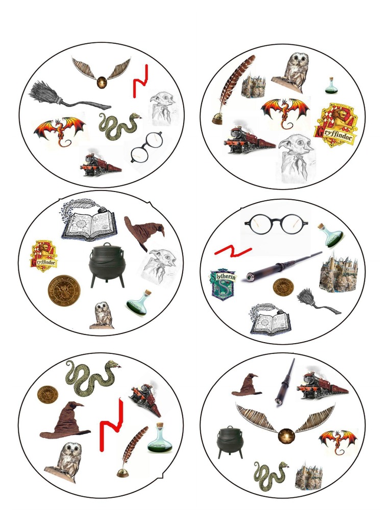 Dobble Harry Potter - Cards PDF | PDF