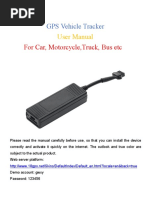 Gps GF 07 GSM Tracker User Manual | PDF | Telephone | Global ...