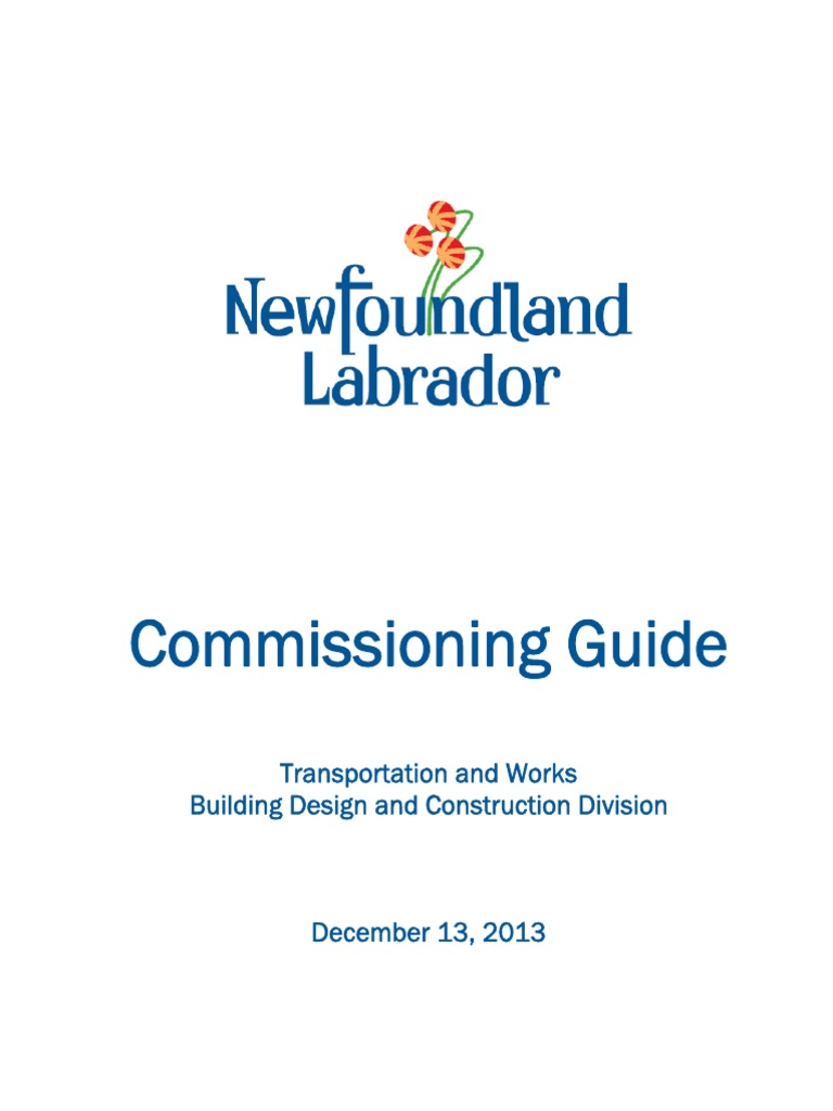 Commissioning Guide | PDF | Engineering | Economic Sectors