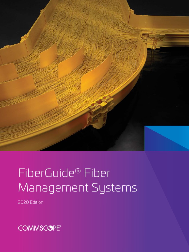 FiberGuide® Fiber Management Systems | PDF | Optical Fiber | Elbow
