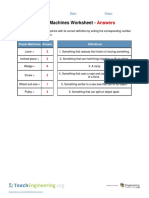 3rd Grade - Simple Machines Worksheet | PDF | Machines | Equipment