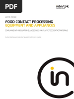 SAMPLE of Declaration of Compliance (DOC) For Food Contact Materials ...