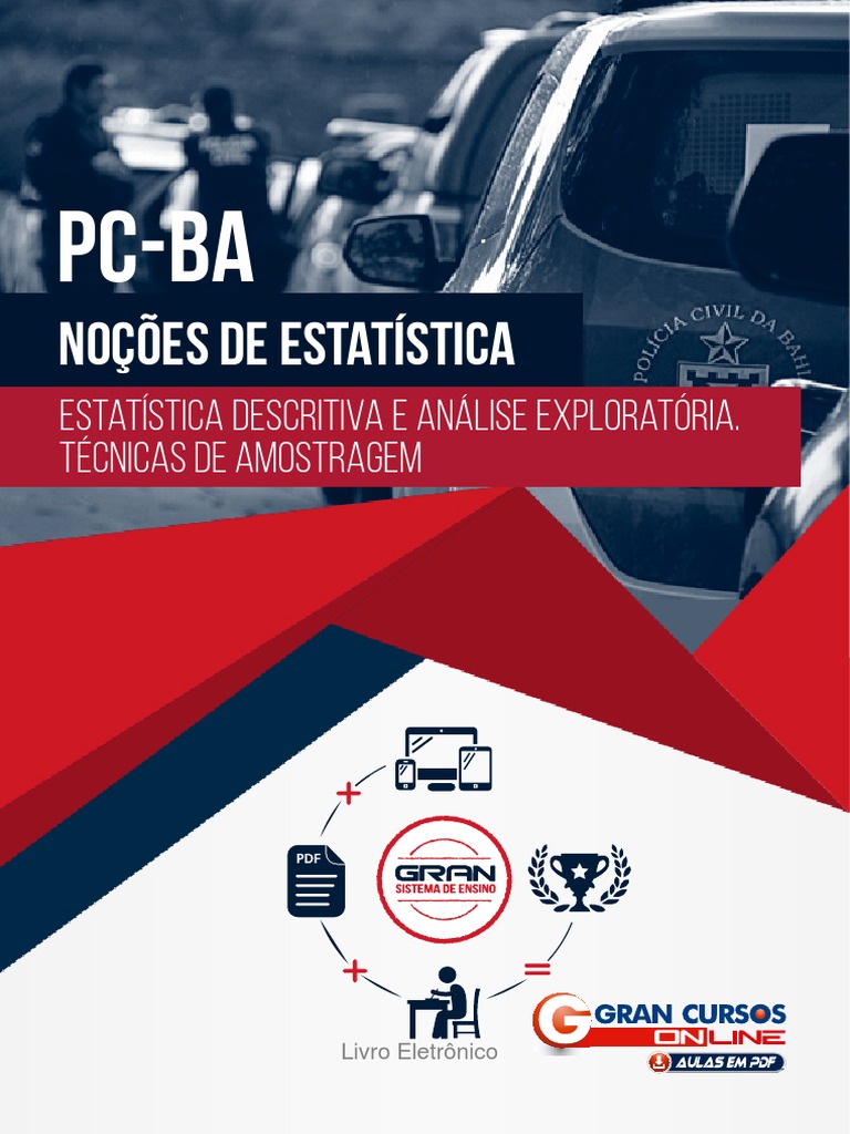 Estatistica Descritiva e Analise Exploratoria Tecnicas de Amostragem ...