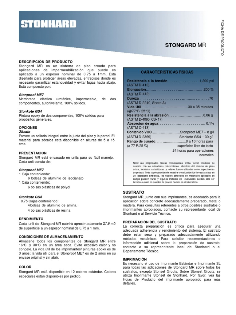 Stongard MR | PDF | Aluminio | Química