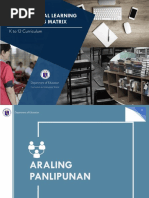 MELCs ARALING PANLIPUNAN | PDF