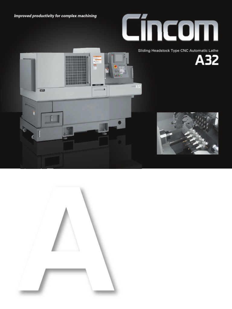 Citizen A32 Brochure | PDF | Drilling | Machining