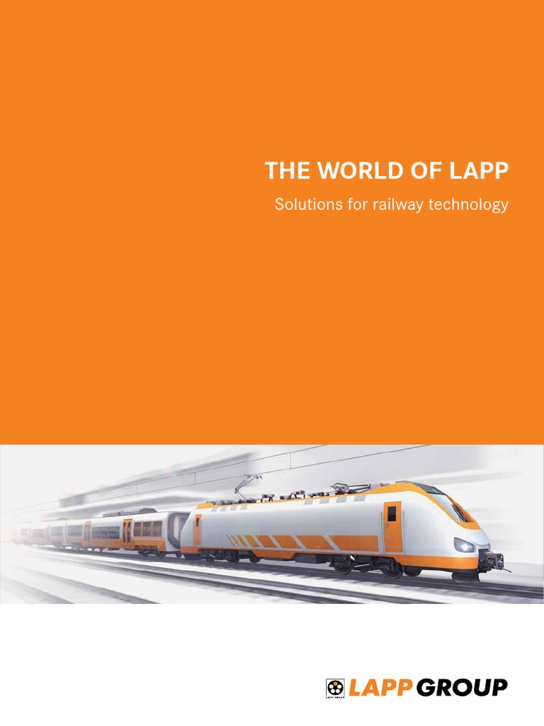 The World of Lapp: Solutions For Railway Technology | PDF | Business