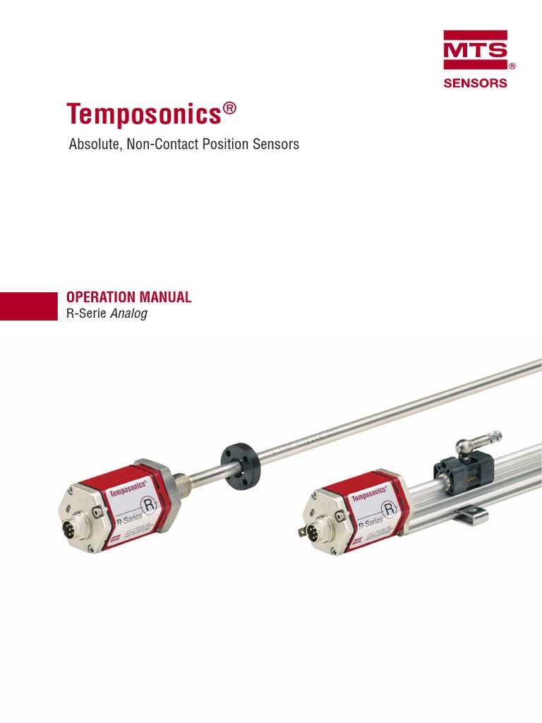Temposonics: Absolute, Non-Contact Position Sensors | PDF | Screw ...