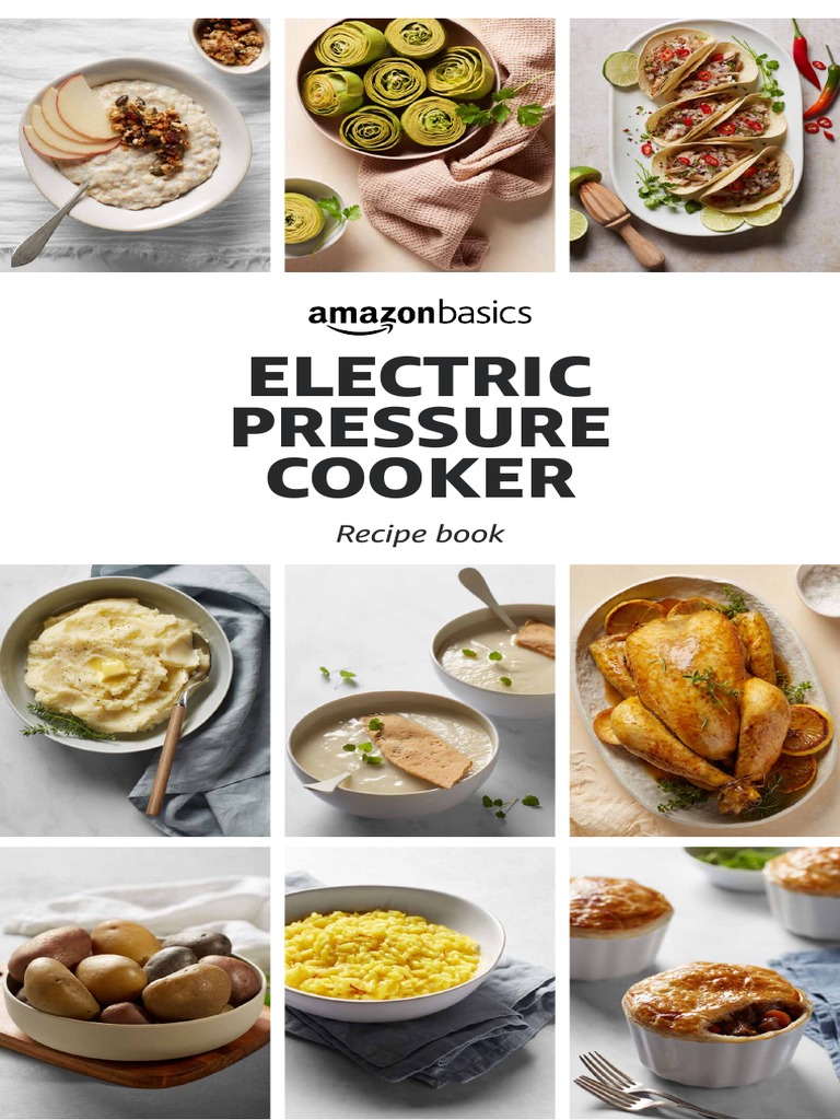 Electric Pressure Cooker: Recipe Book | PDF | Stock (Food) | Curry