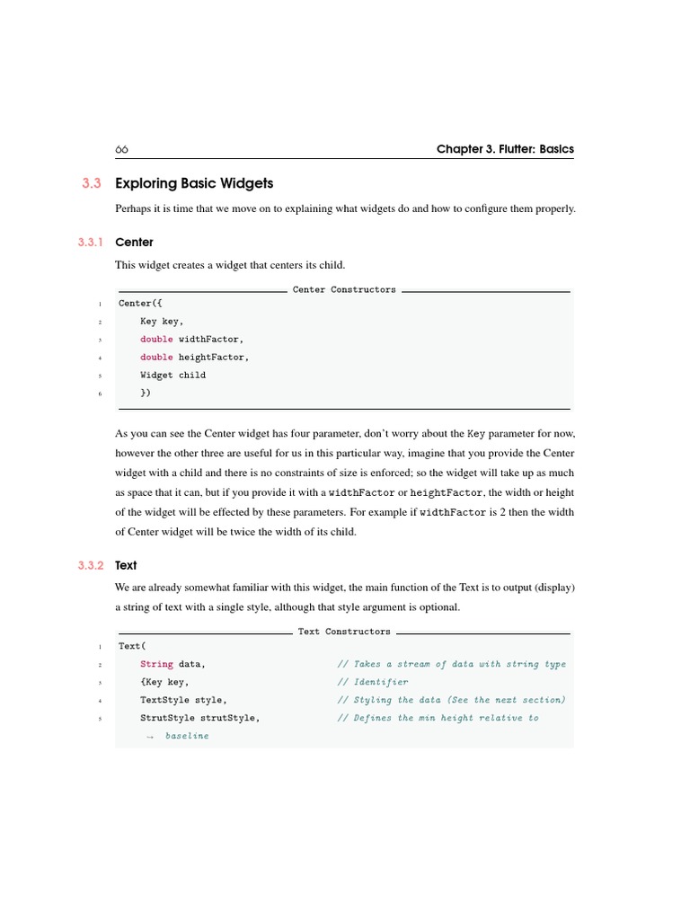 Flutter Zero To App Sample | PDF | Parameter (Computer Programming) | Typefaces