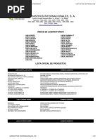 Lista de Medicamentos Nombre Comercial y Nombres Genéricos | PDF ...