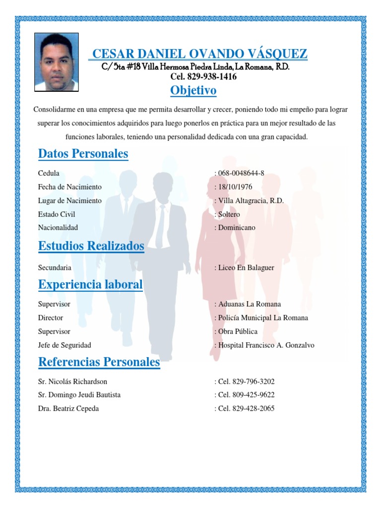 Cesar Daniel Ovando Vásquez PDF | PDF