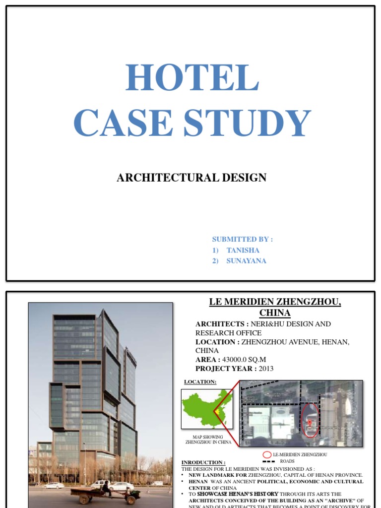 Hotel Case Study: Architectural Design | PDF | Restaurants | Buildings ...