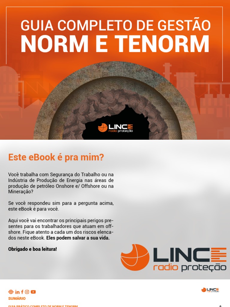 Guia Completo de Gestão Norm e Tenorm | PDF | Radioatividade | Raio gama