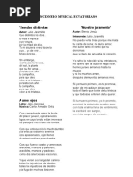 Letra Del Pasillo Manabí | PDF | Arte | Poesía