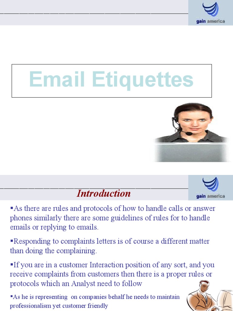 Email Etiquettes | Download Free PDF | Communication | Email Spam