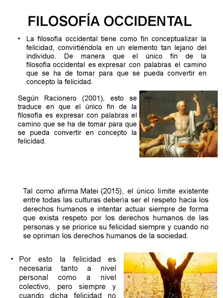 Filosofía Occidental | PDF