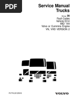 VOLVO FH TECU Fault Codes DTC-4 | PDF | Clutch | Transmission (Mechanics)