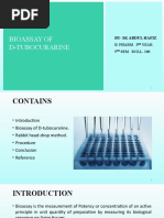 Bioassay Procedure For Three Point and Four Point | PDF | Bioassay ...