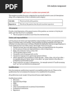 Job Description Acknowledgement | PDF