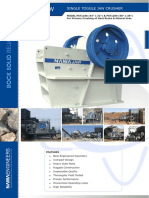DATA SHEET MP1000 Crusher | PDF | Steel | Gear