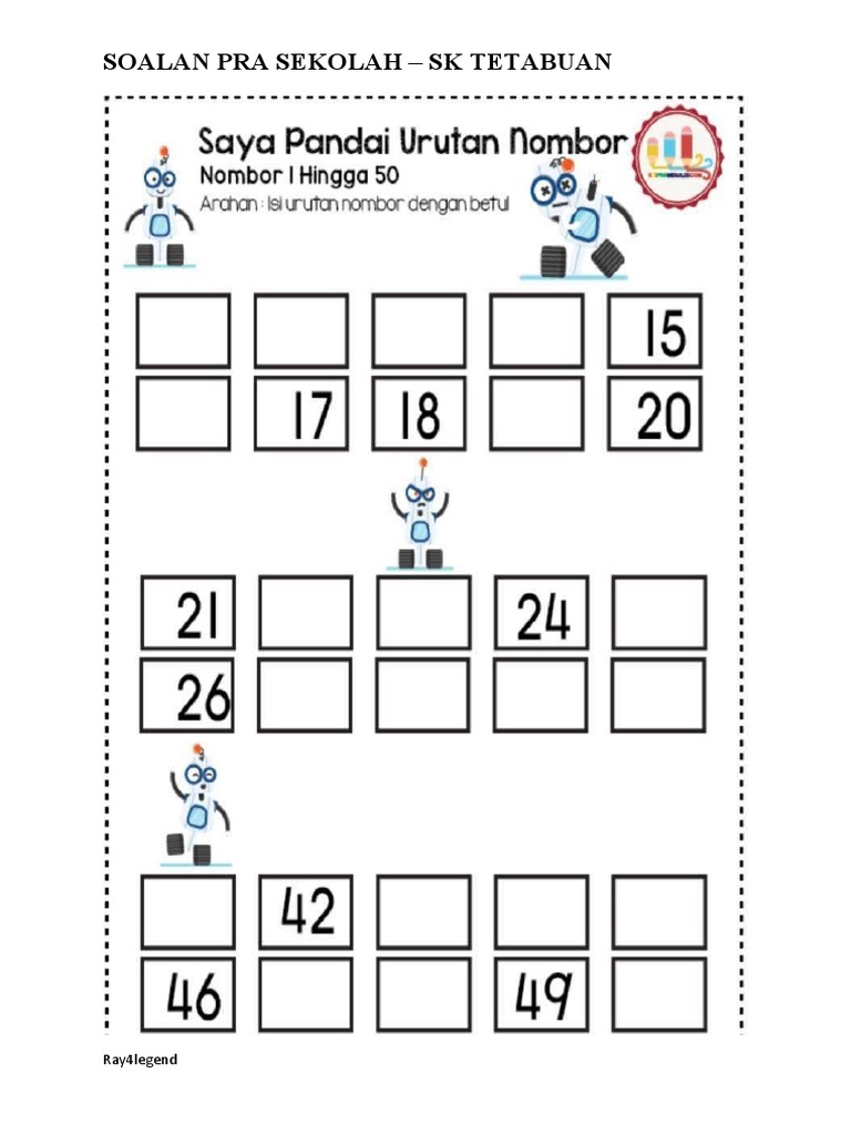 Soalan Pra Sekolah | PDF