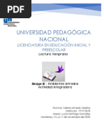 Bloque III Act. 3 Principios Pedagogicos de La Educacion Preescolar | PDF | Evaluación | Aprendizaje