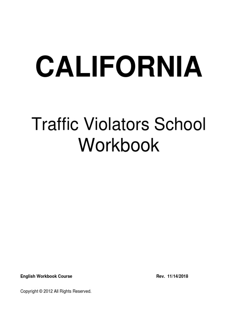 California Reference Booklet | PDF | Driving Under The Influence | Traffic