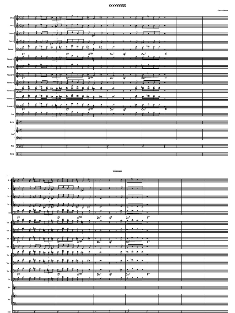 Confirmation BB Full Score Block Coupling e Doubling - Full Score | PDF ...