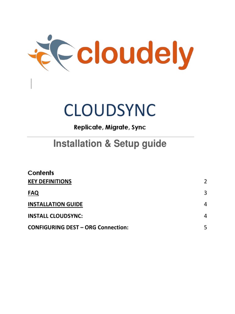 Cloudsync Installation Guide Pdf