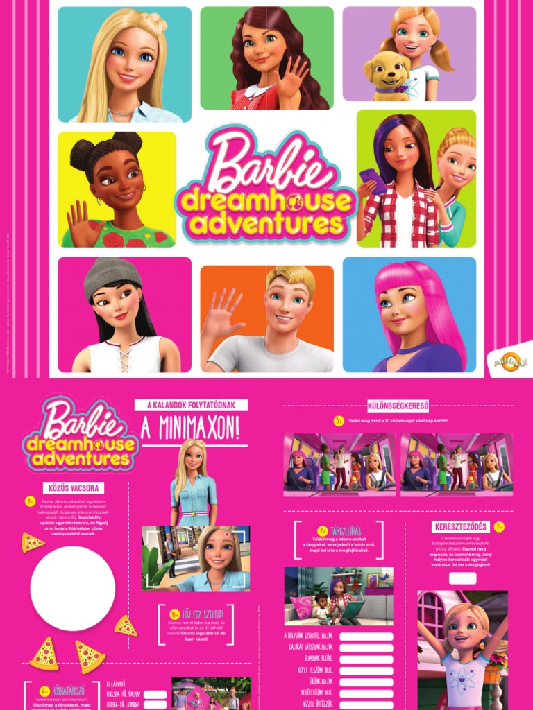 MMX Barbie Activity Book Ba0308cd017b | PDF