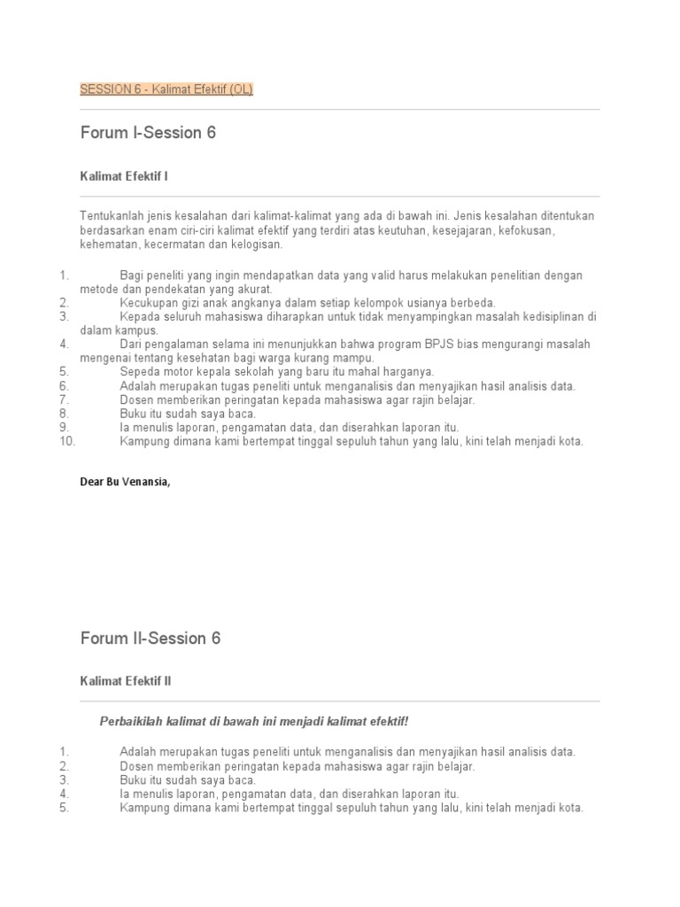 Session 6 | PDF