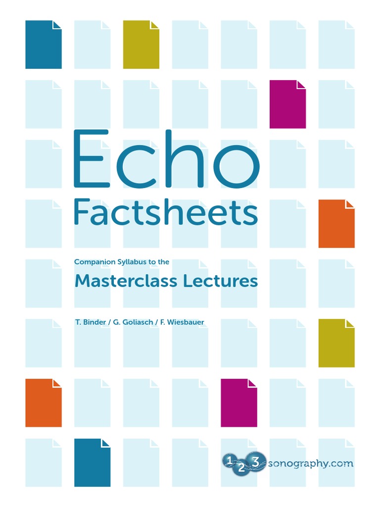 Echo Factsheets: Masterclass Companion | PDF | Ventricle (Heart ...