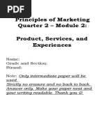 ABM-PRINCIPLES OF MARKETING 11 - Q1 - W1 - Mod1 PDF | PDF | Marketing ...