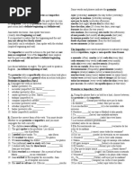 Spanish Past Tenses: Preterite vs. Imperfect | PDF | Nature
