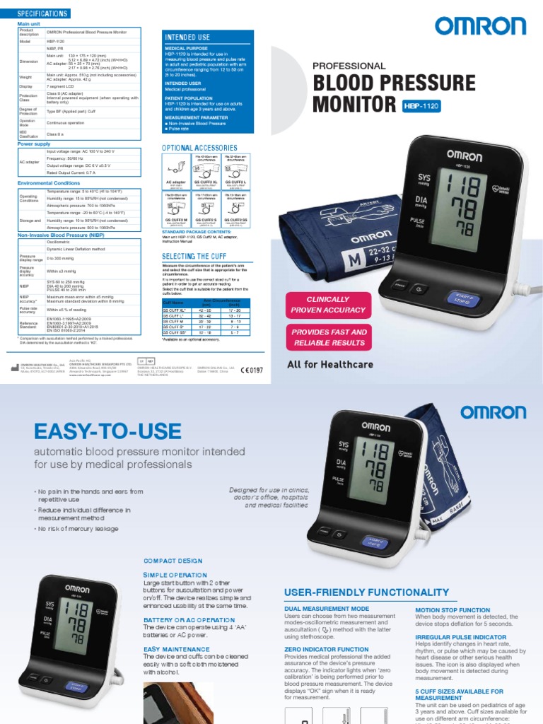 Brochure HBP-1120 | PDF | Physical Quantities | Metrology