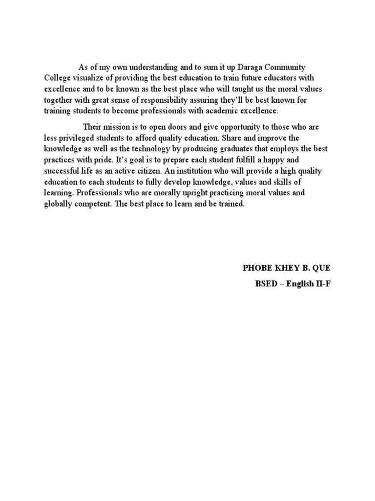 Phobe Khey B. Que BSED - English II-F | PDF