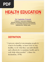 Health Education - Lecture Notes PDF | PDF | Behavior | Behavioural ...