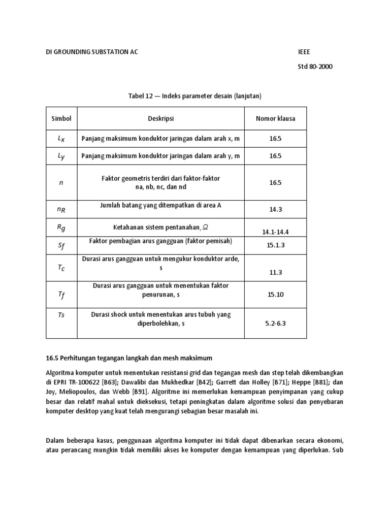 Sistem Pentanahan | PDF
