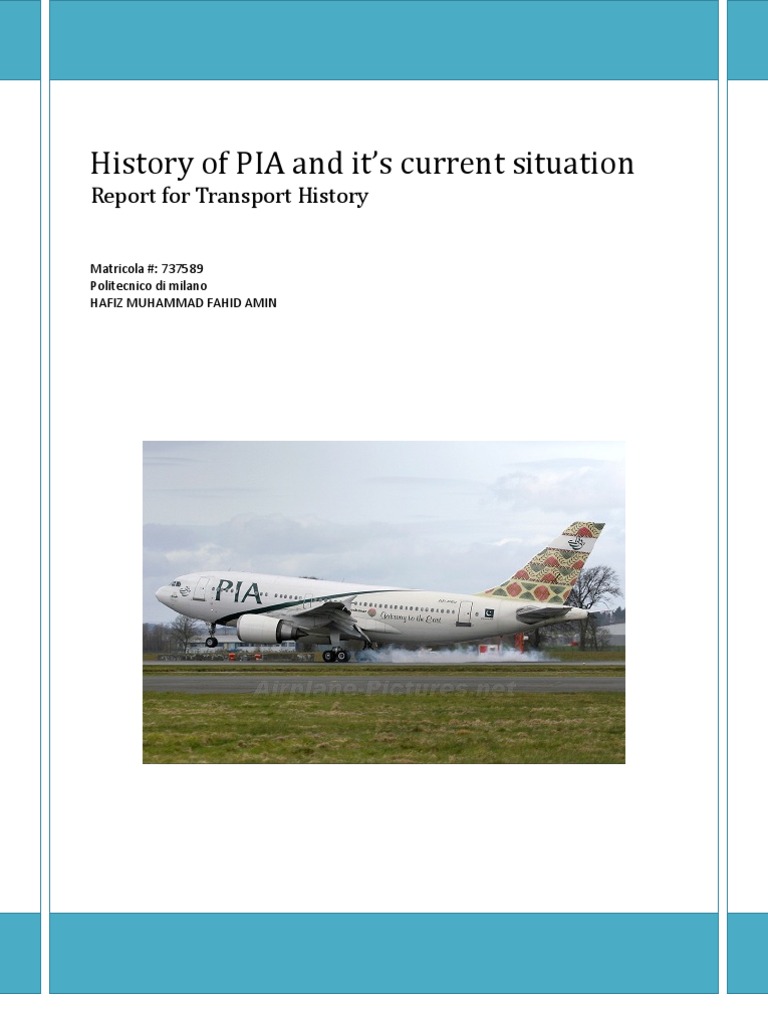 Transport History Report | PDF | Airlines | Boeing