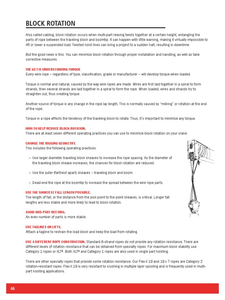 Block Rotation: The Key Is Understanding Torque | PDF | Rope | Wire