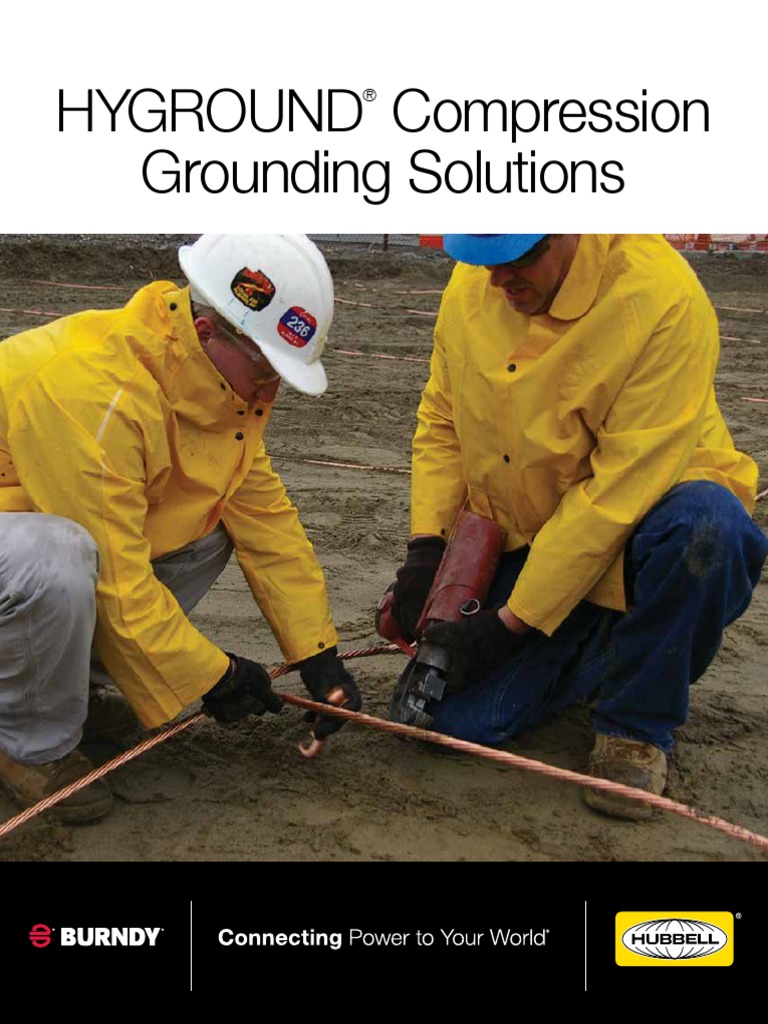 BURNDY - HYGROUND Compression Grounding Solutions | PDF | Electrical ...