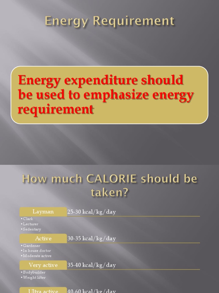 Optimal Nutrition for Activity Levels | PDF | Wellness