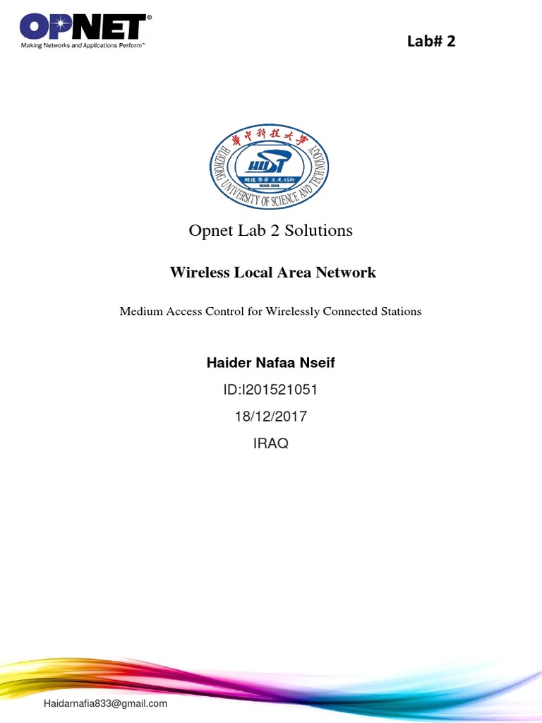 Wlan Csma-Ca Protocol Lab Solution | PDF | Wireless Lan | Computer Network