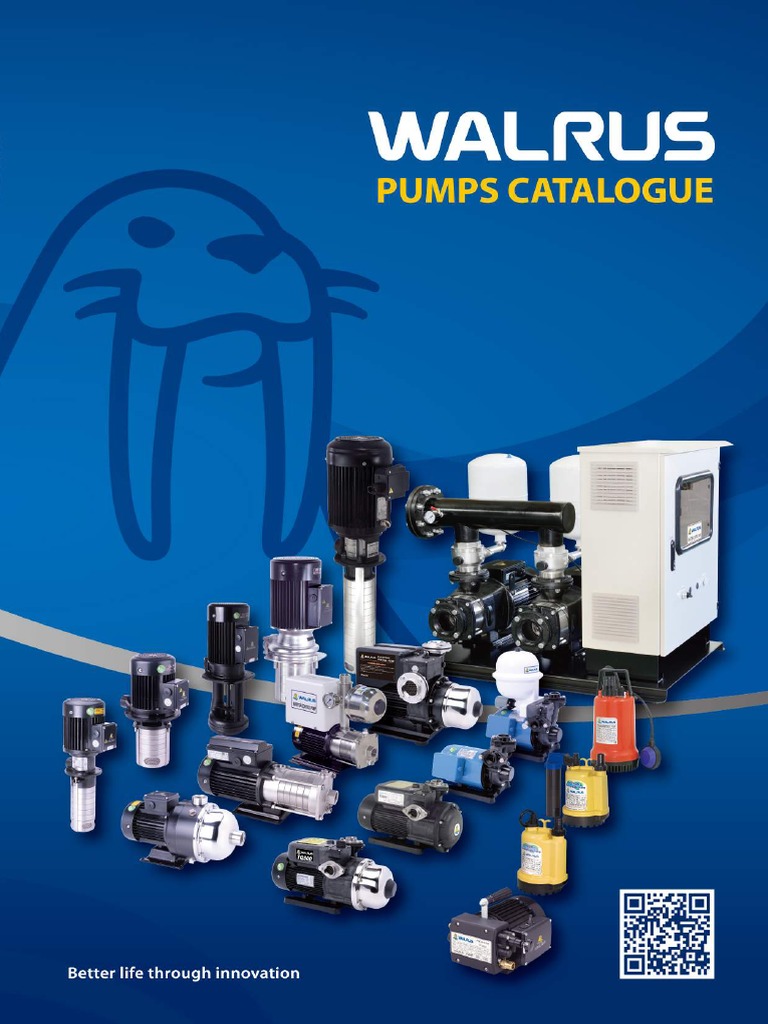 Walrus Pumps Catalogue 2014 | PDF | Water Heating | Pump