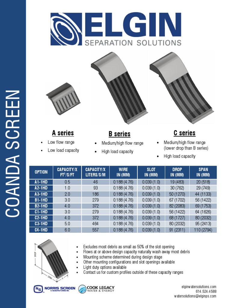 Coanda Screen & Box Solutions | PDF | Manufactured Goods | Nature