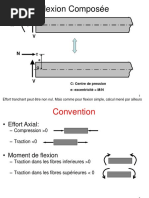 Chapitre 4 Flexion Composé | PDF | Flexion (matériau) | Résistance des matériaux