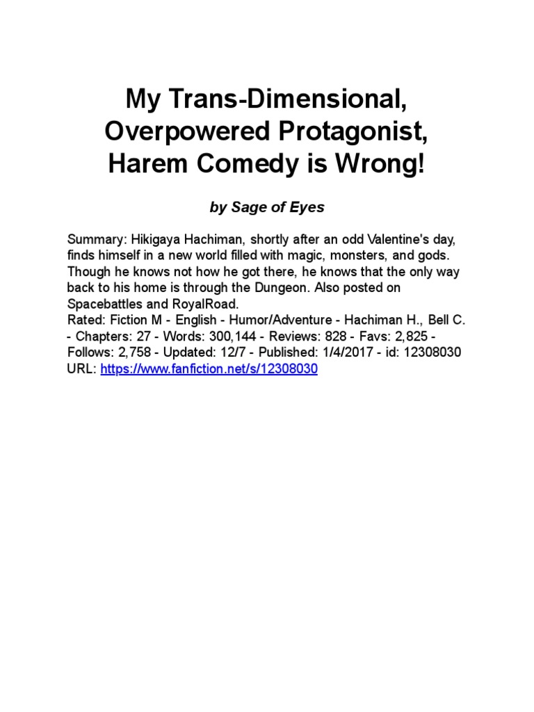 My Trans Dimensional Overpowered | PDF
